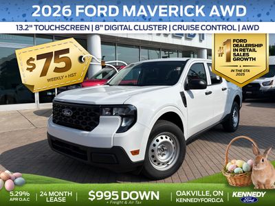 New 2026 Ford Maverick XL (26MYMAV) Oakville, ON | Kennedy Ford